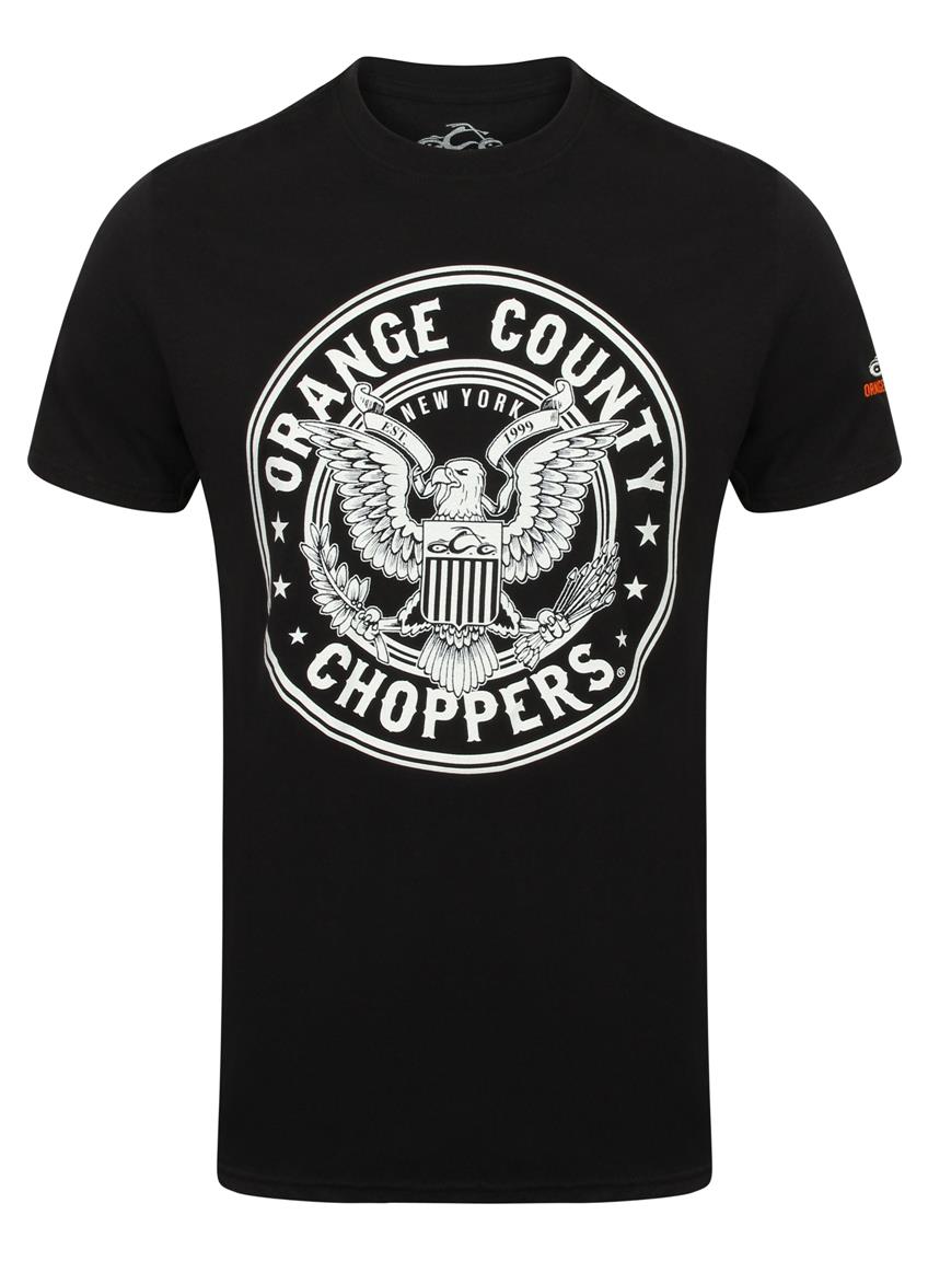 OCC Orange County Choppers T-Shirt Eagle Black | T-Shirts | Freizeit ...