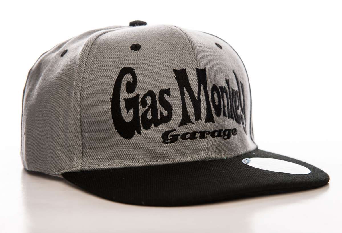 Gas Monkey Garage Cap Logo Snapback Grey | Caps / Mützen | Freizeit ...