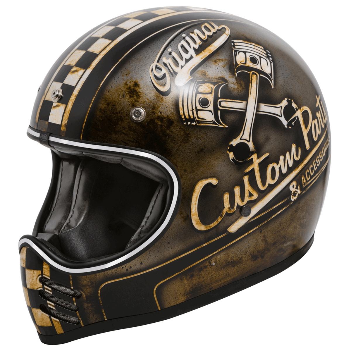 Premier Motorrad Helm Trophy Mx Helm Op 9 Bm Black | Integralhelme ...