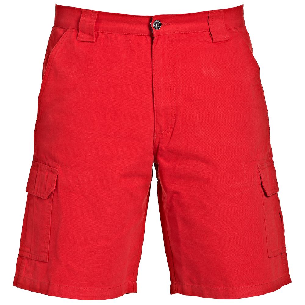 BMS Shorts Active Bermuda Rot | Shorts | Summer | kustom-kult.de