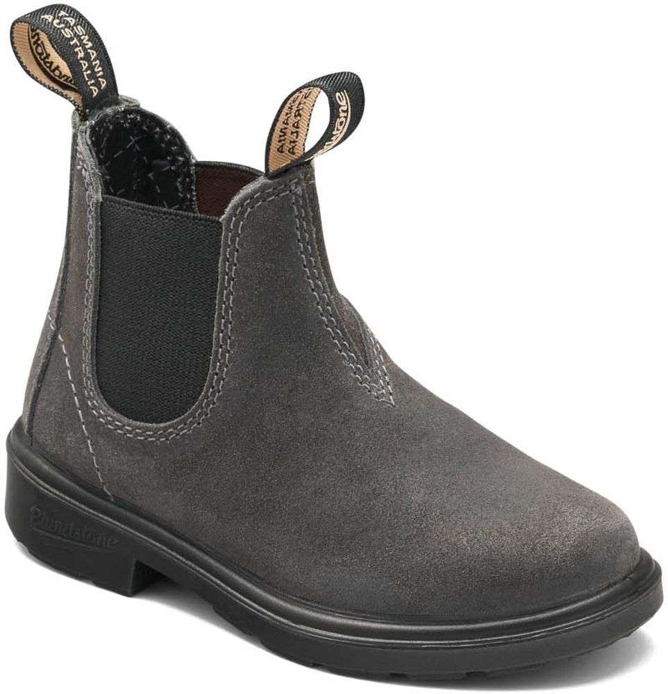 Blundstone Kinder Stiefel 2594 Steel Grey Waxed Suede (Kids) | Alle ...