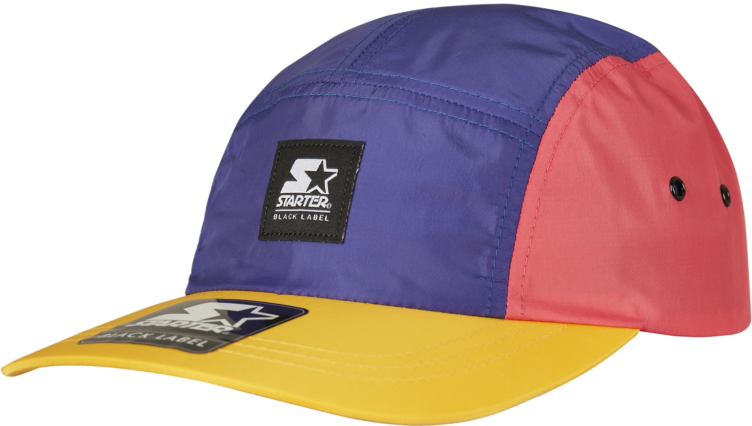 Starter Black Label Cap Starter Multicolored Logo Patch Jockey Cap Pink ...