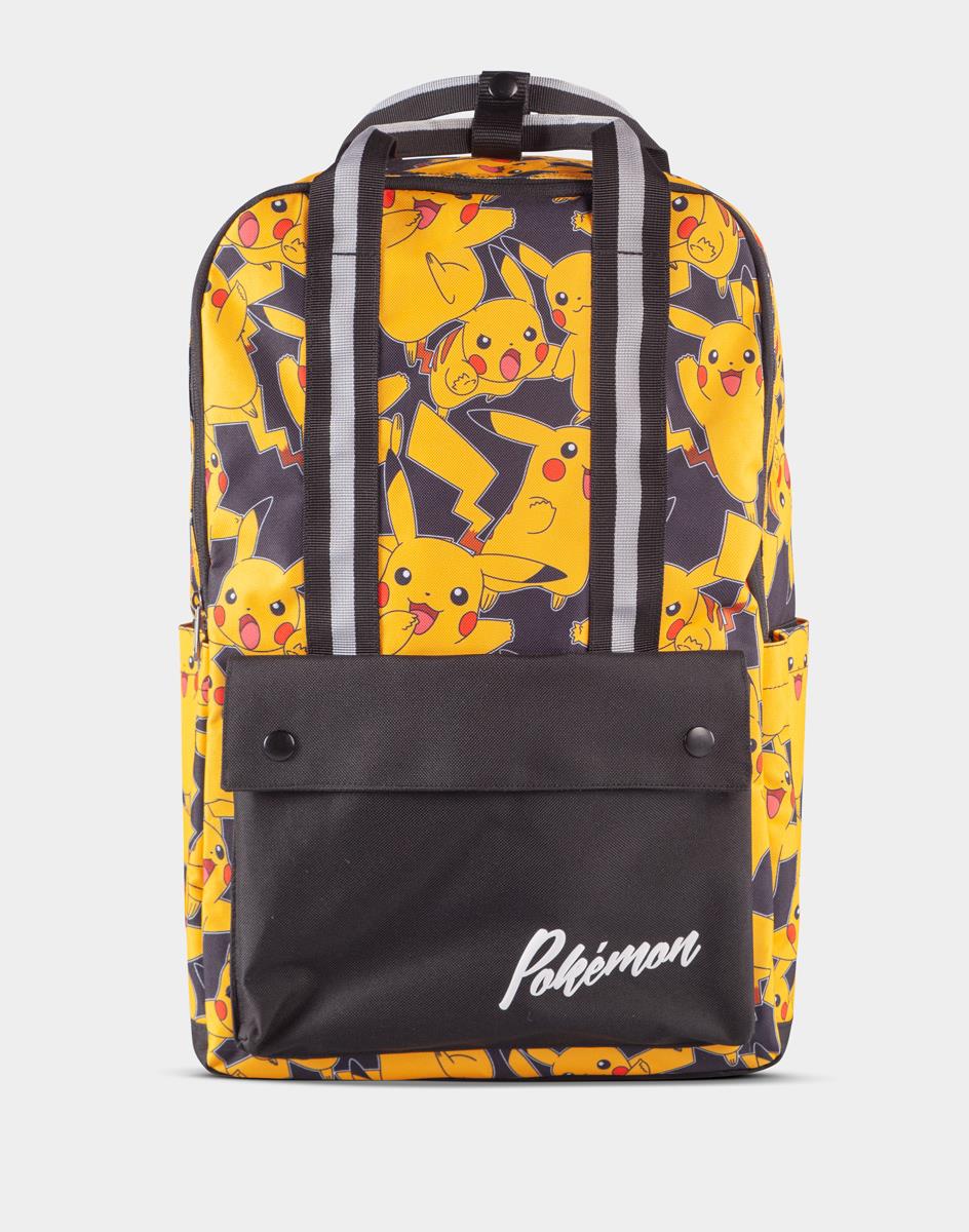 Pokémon Pikachu AOP Backpack in Black | Taschen / Rucksäcke | Gaming ...
