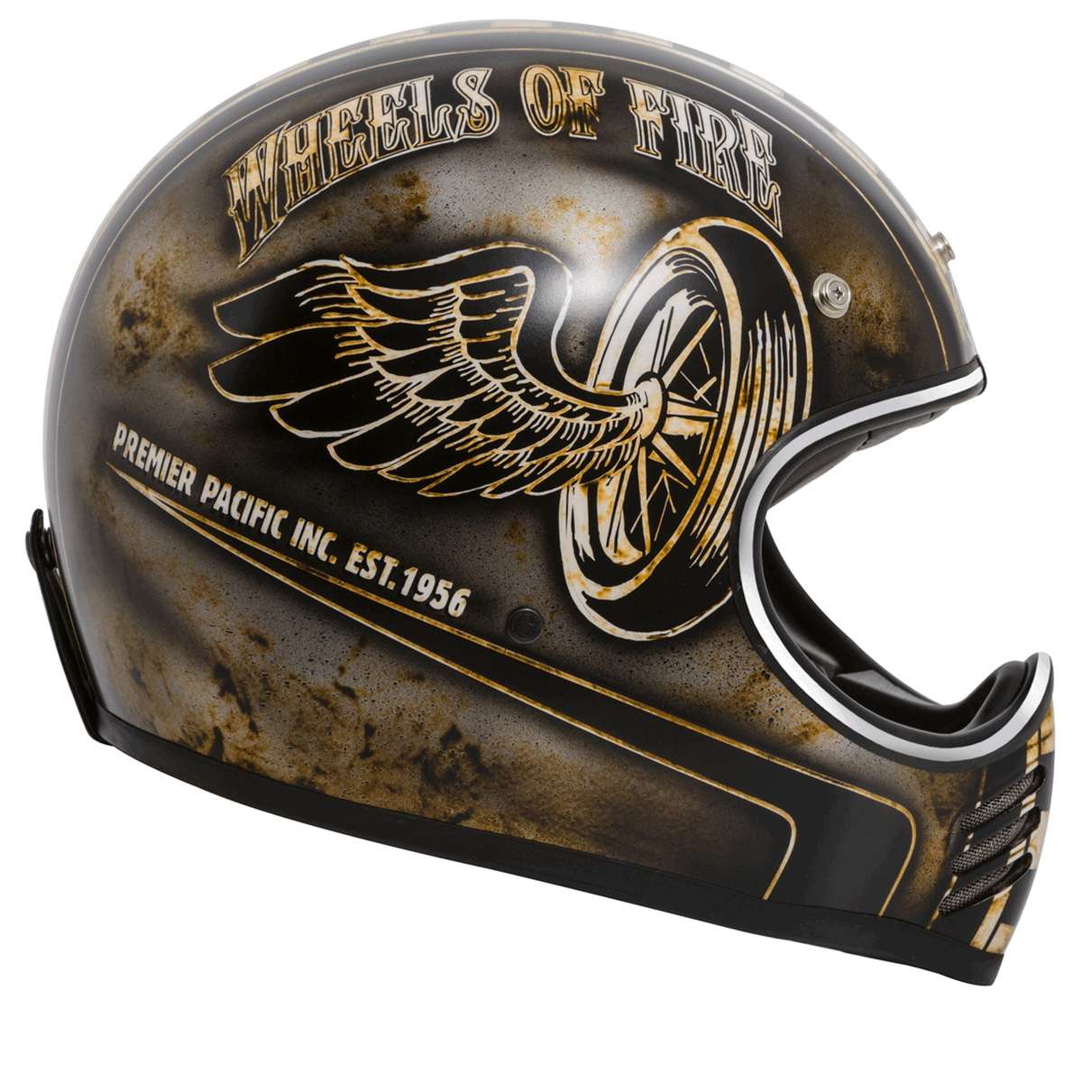 Premier Motorrad Helm Trophy Mx Helm Op 9 Bm Black | Integralhelme ...