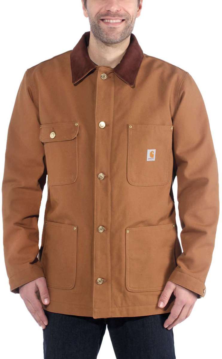 Carhartt Herren Jacke Firm Duck Chore Coat Carhartt® Brown | Jacken / Mäntel | Herrenbekleidung ...