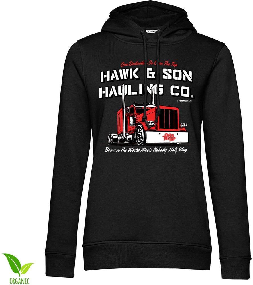 Over the Top Hawk & Son Hauling Co Girls Hoodie Damen Black | Hoodies ...