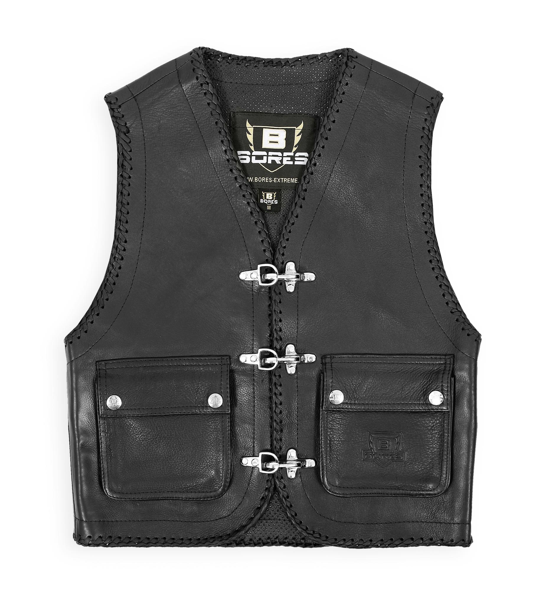 Bores Lederweste Sunride 3 Black | Westen | Herrenbekleidung | Motorrad ...