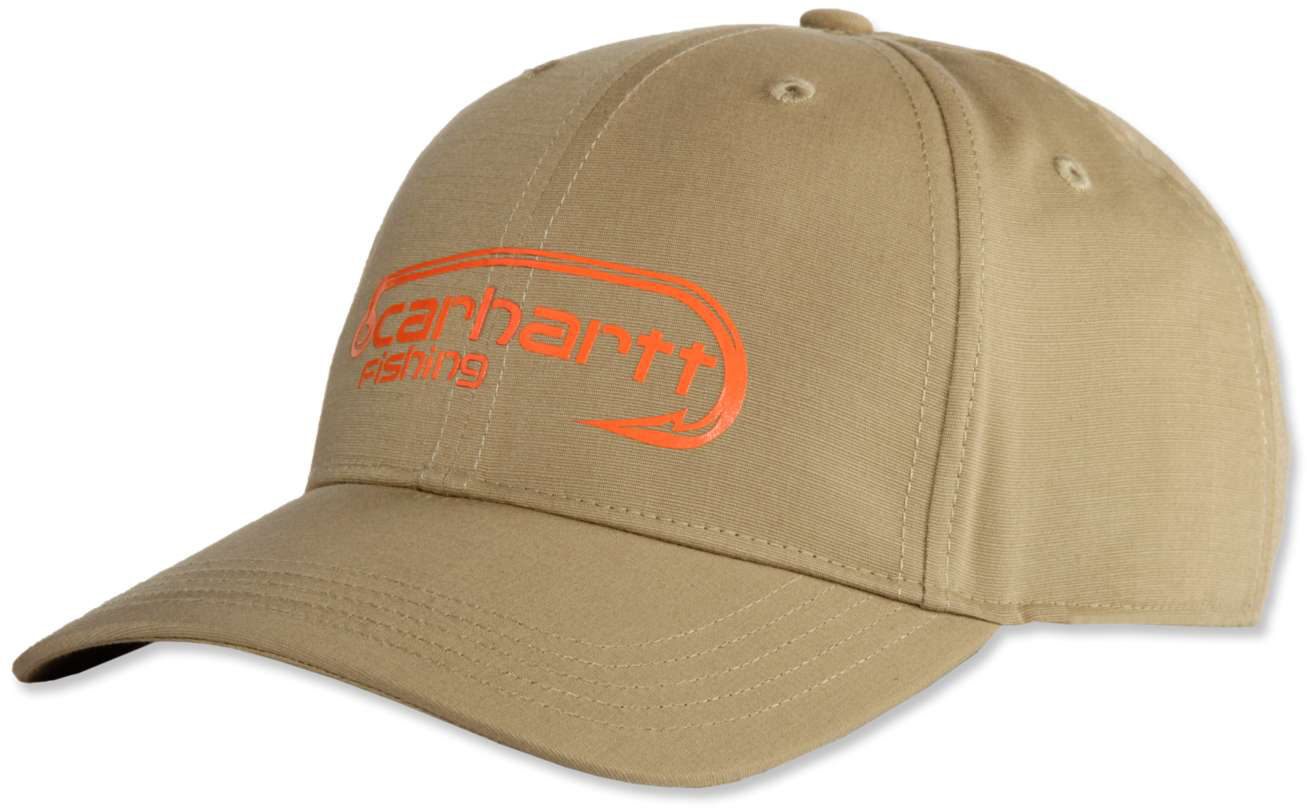 Carhartt Herren Cap M Force Ext. Fish Hook Logo Cap Dark Khaki | Caps ...