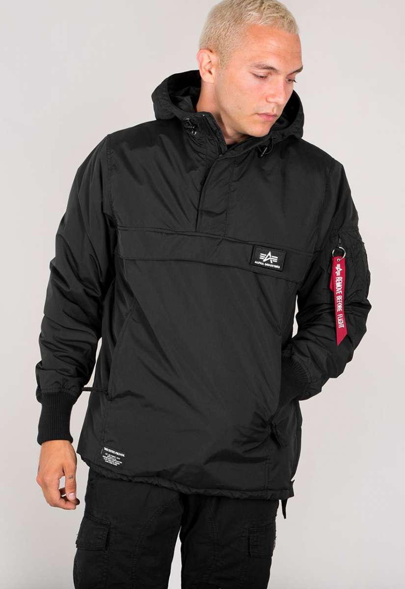 Alpha Industries WP Anorak Jacke Black Jackets Men Lifestyle kustom kult
