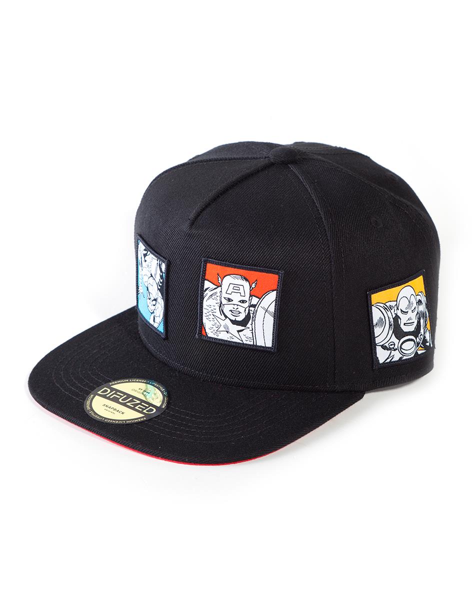 Marvel Comics - Retro Snapback Cap Multicolor | Caps / Mützen | Filme ...