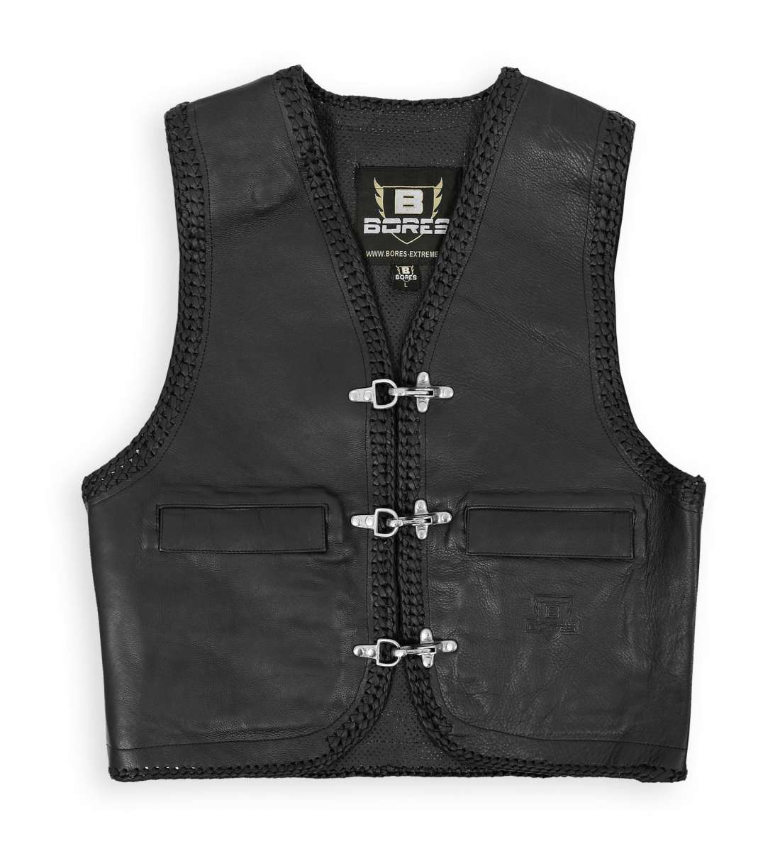 Bores Lederweste Sunride 5 Black | Westen | Herrenbekleidung | Motorrad ...