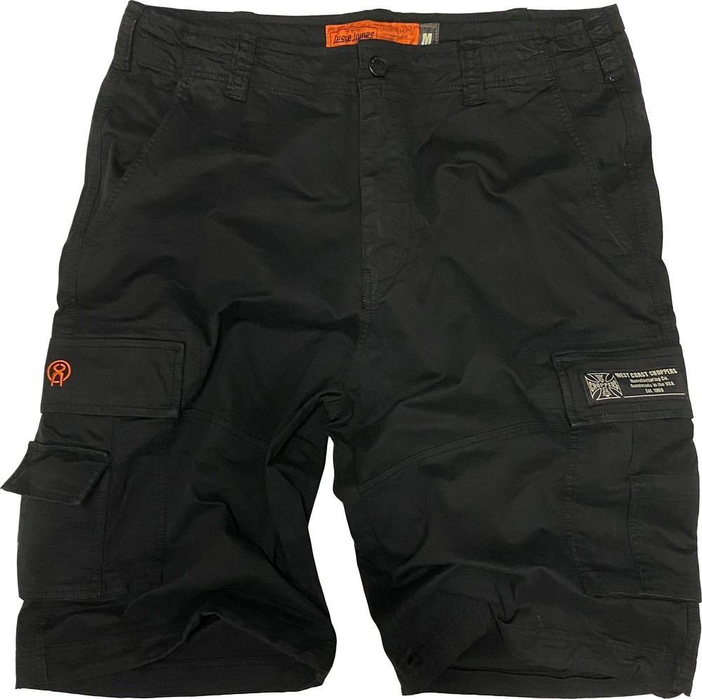 WCC West Coast Choppers Cargo Short CFL - Vintage Black | Shorts ...