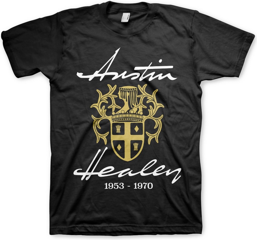 Austin Healey 1953-1970 T-Shirt Black | T-Shirts / Tops | Car / Moto ...