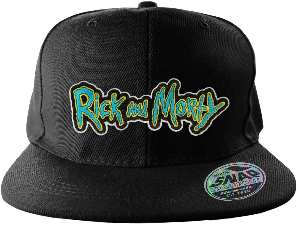 Rick And Morty Standard Snapback Cap Black | Caps / Mützen | Filme ...