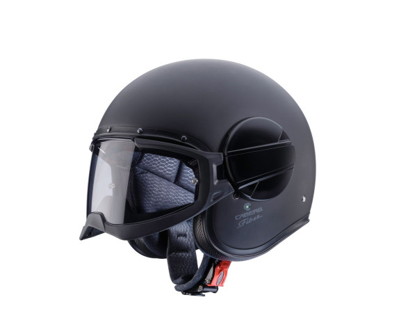 Caberg Motorrad Helm Jethelm Ghost matt Black | Jethelme | Helme ...