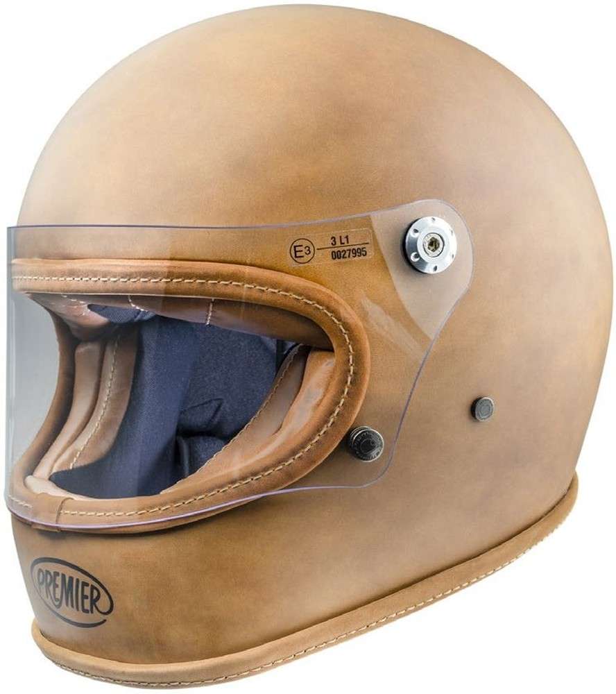 Premier Motorrad Integralhelm Vintage Trophy Platinum Ed. Bos BM ...