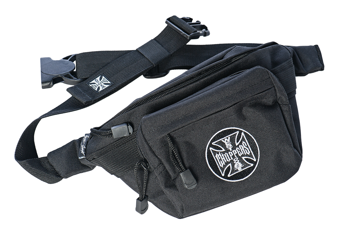 WCC West Coast Choppers Waistbag Black | Accessoires | Freizeit Moto ...