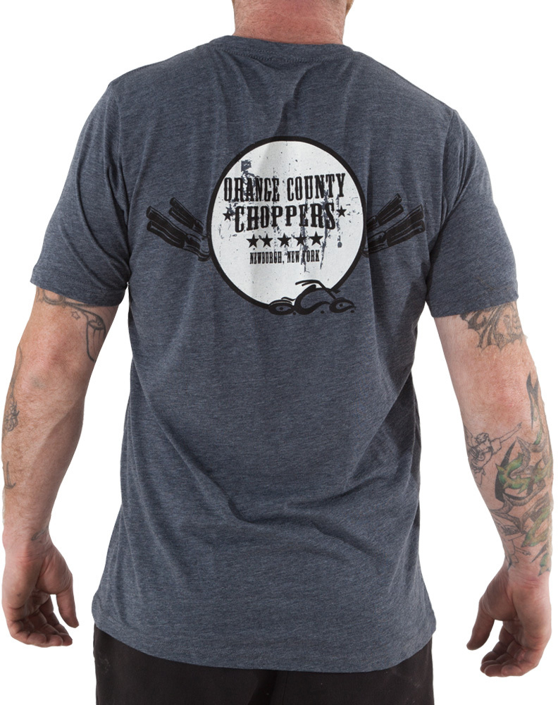 OCC Orange County Choppers T-Shirt Handlebar Grey | T-Shirts | Freizeit ...