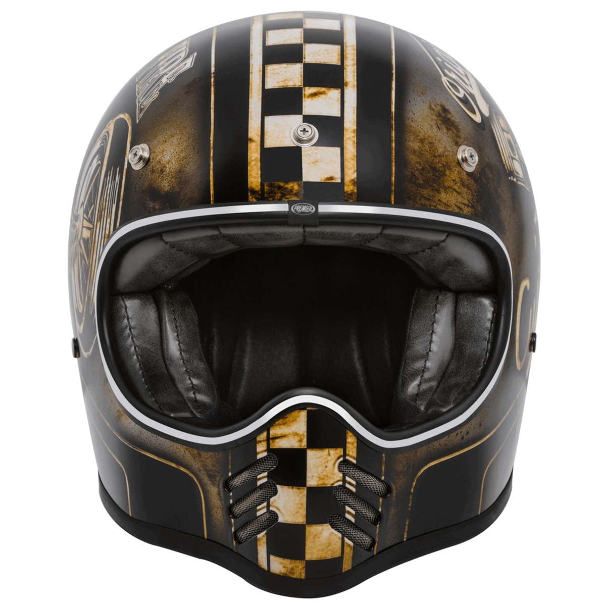 Premier Motorrad Helm Trophy Mx Helm Op 9 Bm Black | Integralhelme ...