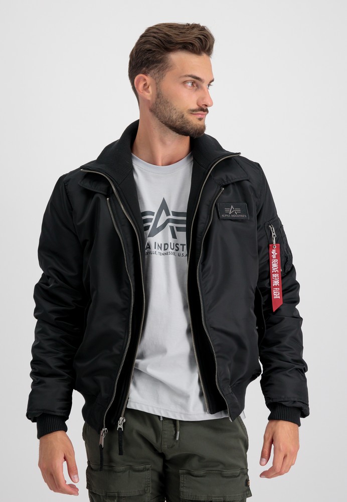 Alpha Industries Jacke CWU Jet Blast Black | Jackets | Men | Lifestyle | kustom-kult.de