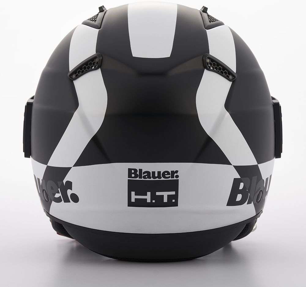 Blauer Jethelm Helmets Bet 24130 Jethelme Helme Zubehor Motorrad kustom kult