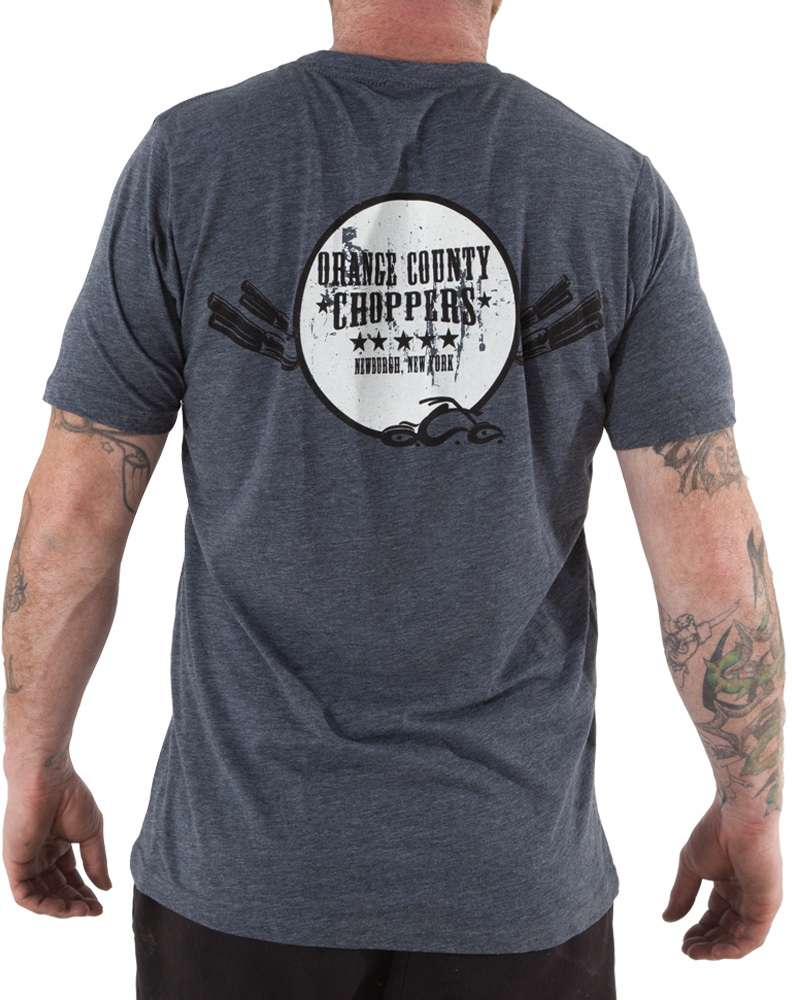 OCC Orange County Choppers T-Shirt Handlebar Grey | T-Shirts | Freizeit ...