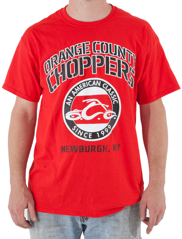 OCC Orange County Choppers T-Shirt Classic Red | T-Shirts | Freizeit ...