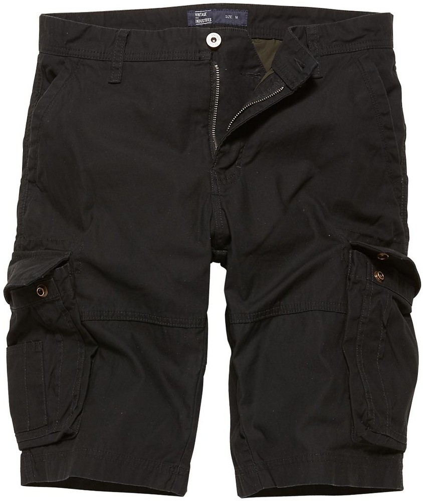 Vintage Industries Cargoshorts Rowing Shorts Black | Shorts | Herren ...