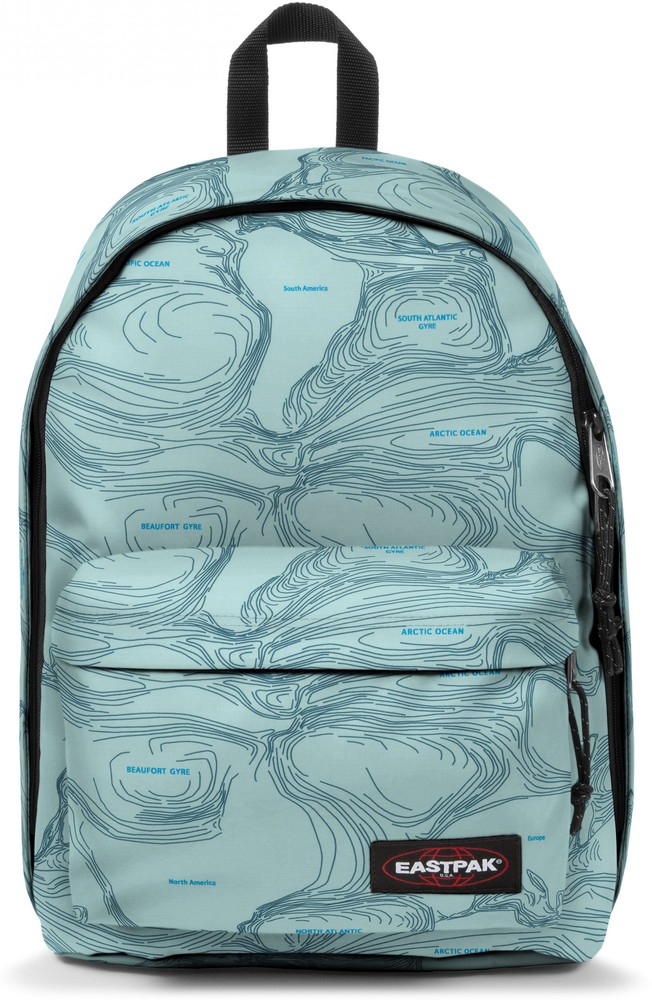 Eastpak Rucksack Backpack Out Of Office Map Turquoise | Bags ...