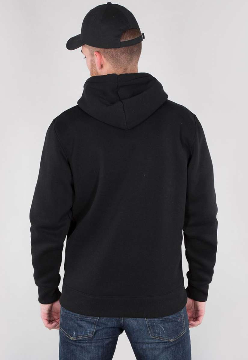 Alpha Industries Basic Hoodie Black | Hoodies / Sweatshirts | Herren | Lifestyle | kustom-kult.de