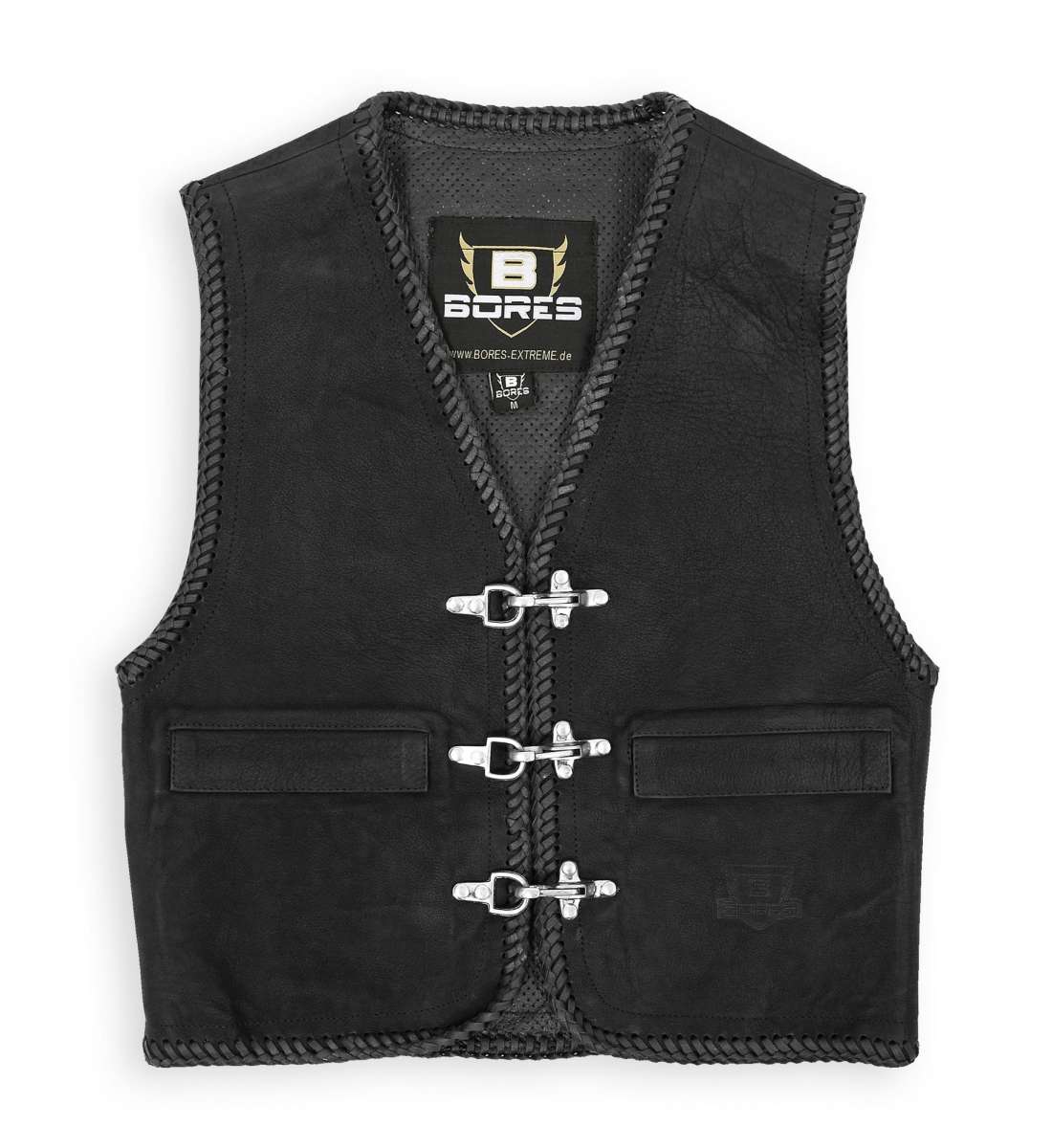 Bores Lederweste Sunride 2 Black | Westen | Herrenbekleidung | Motorrad ...